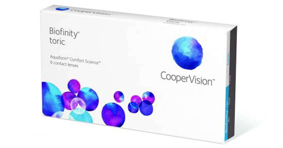 Biofinity toric 6 ks
